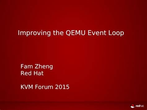 PDF Improving The QEMU Event Loop DOKUMEN TIPS
