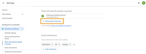Create A Shared Calendar With Google Calendar Greenhouse Support