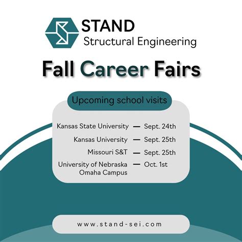 Stand Structural Engineering Is Heading On The Road For Career Fair