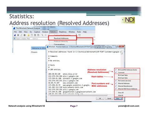 Network Analysis Using Wireshark Chapter 6 Basic Statistics Tools Pdf