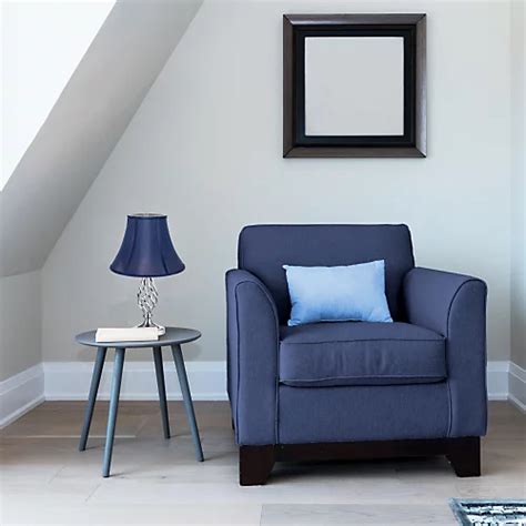 Traditional Empire Shaped 12 Inch Lamp Shade In Rich Silky Navy Cotton
