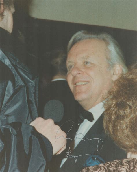 At Auction Sir Anthony Hopkins Cbe Signed Colour Photo 10x8 Inch Is