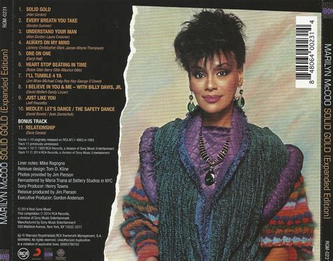 Car Tula Trasera De Marilyn Mccoo Solid Gold Expanded Edition Portada