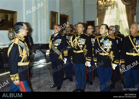 The Shah Of Iran Ceremony Of His 59th Birthday Photo 26101978