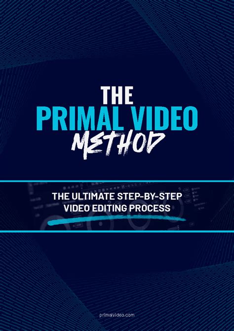 Primal Video Primal Video Method Primalvideo Method Primal Video The