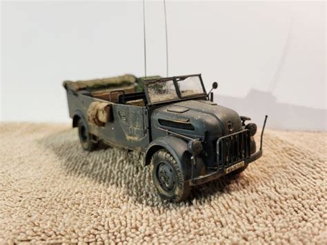 Built 1 35 German Steyr 1500a Staff Car Ww2 Pro Built Ebay