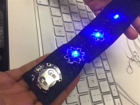 Fun With Sewable Circuits Class 5 And Pietroennis At Brearleynyc