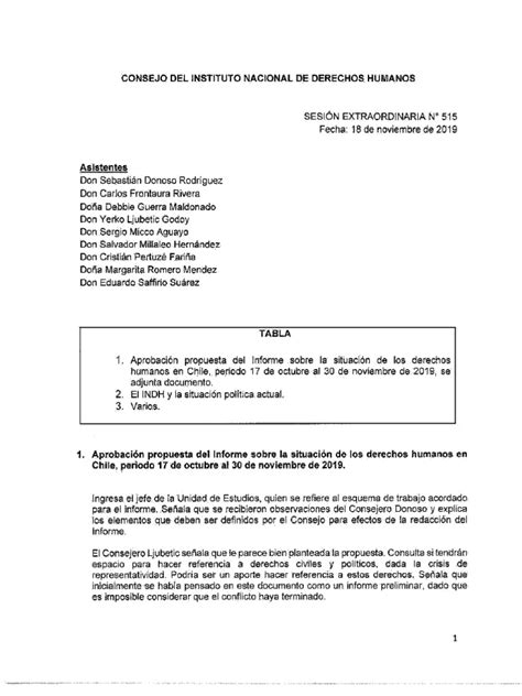 Acta 515 Consejo Indh 18 Nov 2019 Pdf
