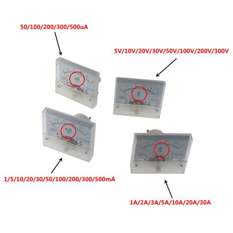 85c1 Positive And Negative Ammeter Dc Milliammeter Grandado