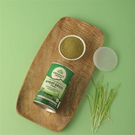 Organic Wheatgrass Powder Is Rich In Minerals And Antioxidants Organic India