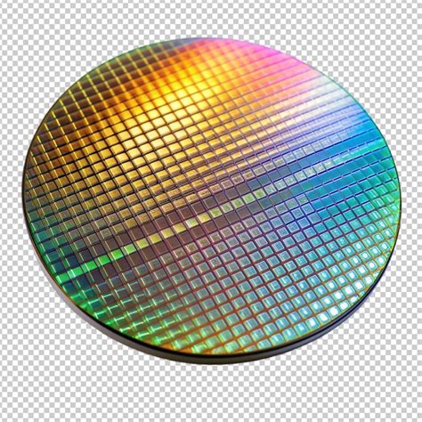 Silicon Wafer With Processor Cores 2 Nm Size Premium Ai Generated Psd