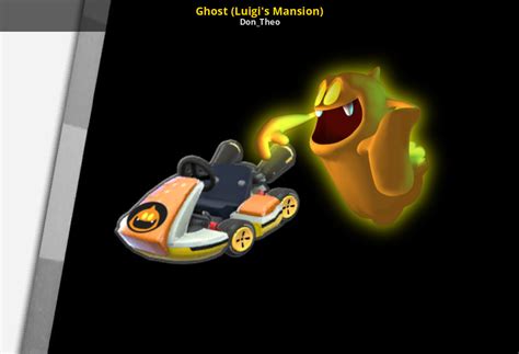 Ghost Luigis Mansion Mod For Mario Kart 8 Mk8 Mods