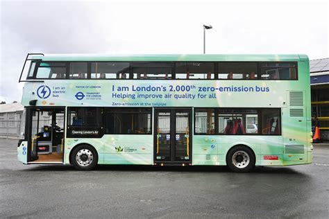 Tfl Welcomes 2000th Zero Emission Bus Cbw