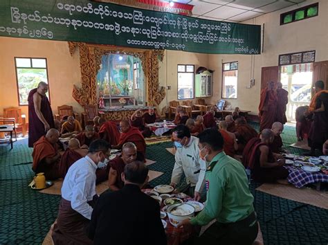 ကျောင်းကုန်းမြို့တွင် မြို့နယ်သံဃနာယကအဖွဲ့၏၂၅အနားယူခြင်း၊အစားထိုးရ