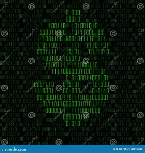 Abstract Sign Dollar Of Binary Code Logo Stock Vector Illustration Of Business Isolated