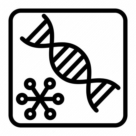 Rna Structure Healthcare Medical Microbiology Icon Download On