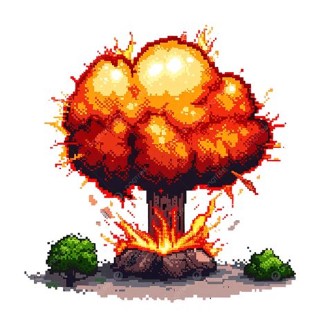 Bomb Pixel Art Set Explosion Pixel Art Minecraft, Retro, Bit, Pixel Art PNG Transparent Image ...