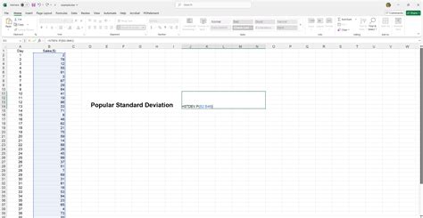 Comment Calculer Lécart Type Dans Excel Pdf Agile