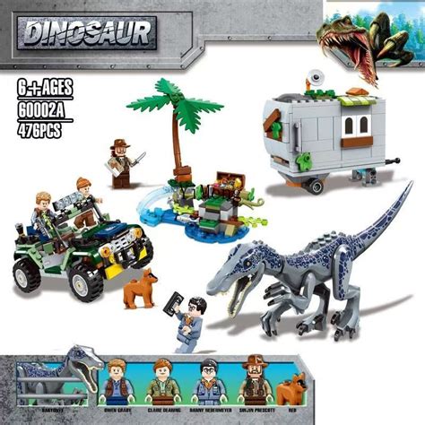 Brinquedos Educacionais Para Crianças Dinossauro Jurassic World Blocos