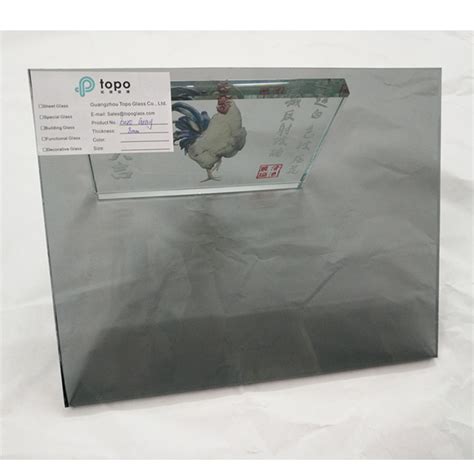 4mm 12mm Grey Float Glass For Window And Door