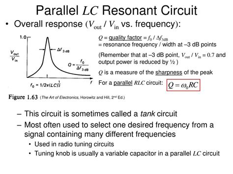 Ppt Parallel Lc Resonant Circuit Powerpoint Presentation Id417949