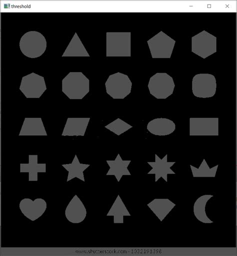 Chuanshuoge Opencv 21 Detect Geometric Shapes