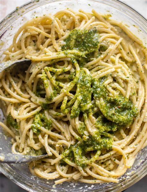 Pesto Pasta Pie Pesto Bucatini Pie Recipe