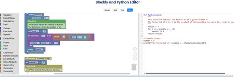Online Blocklypython Interpreter Release