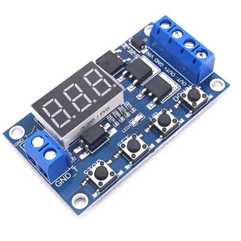 Trigger Cycle Timing Delay Switch Circuit Double Mos Tube Control Board