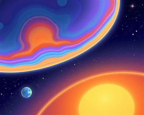 Temperature Patterns In Thermosphere And Exosphere