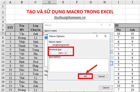 Hướng Dẫn Tạo Và Sử Dụng Macro Trong Excel Cách Tạo Lưu Và Thực Thi