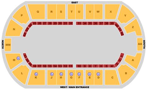 Portland Seating Charts