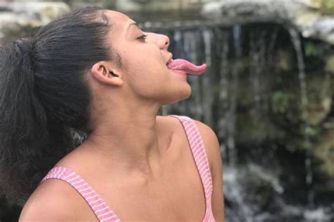 Woman Makes Over 100k A Year Thanks To Her Long Tongue