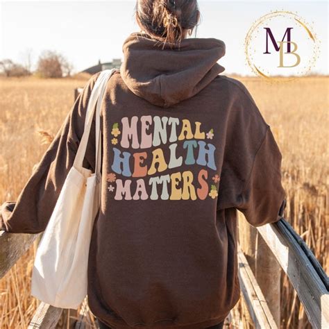 Mental Health Hoodie Etsy