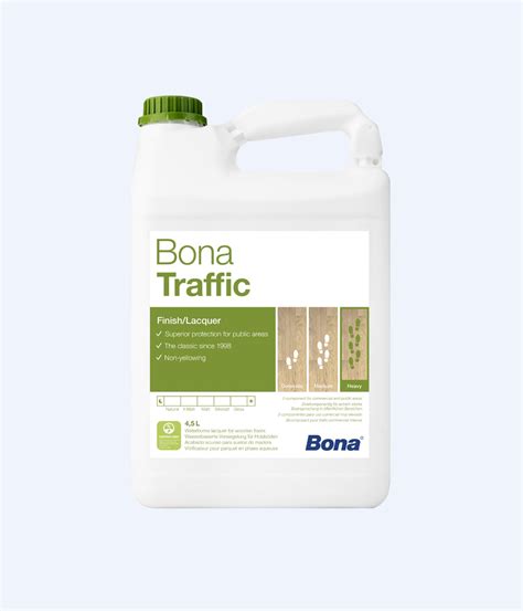 Bona Traffic | Двухкомпонентный водно-дисперсионный паркетный лак