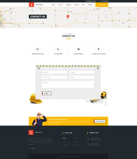 Constructbuilding And Construction Html Template By Wpmines Themeforest