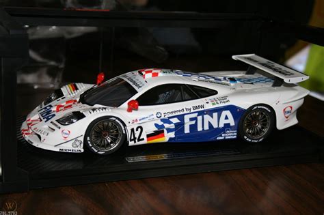 118 Hpi Resin Mclaren Bmw Longtail Gtr Fina 42 Lemans 1997 Rare New