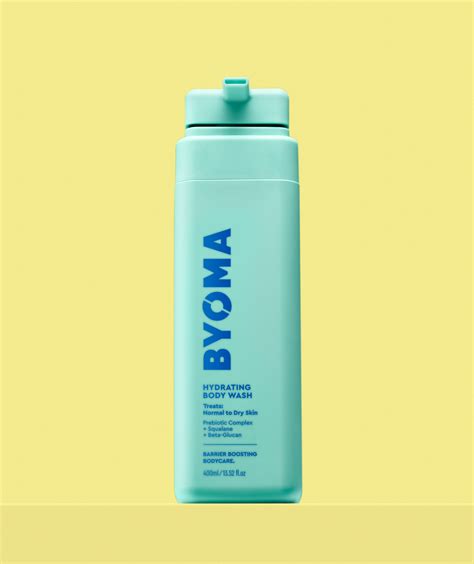 Byoma Hydrating Body Wash 500ml Natural Oil Bar