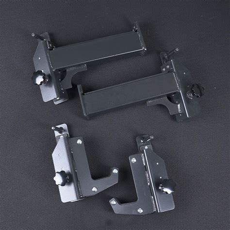 Ironax Xft Half Rack Kit J Hooks And Spotter Arms Gandg Fitness Equipment