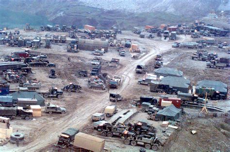 An Aerial View Of Camp Alicia Bosnia Herzegovina Which — Nara And