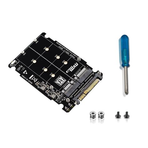 M2 Ssd To U2 Adapter 2in1 M2 Nvme And Bus Ngff Ssd To Pci E U2 Sff