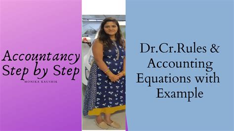 Dr Cr Rules And Accounting Accountancy Step By Step