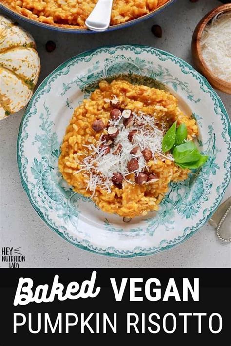 Baked Pumpkin Risotto Hey Nutrition Lady