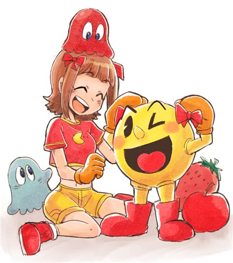 Tsubobot Amami Haruka Blinky Pac Man Inky Pac Man Pac Man Idolmaster Idolmaster