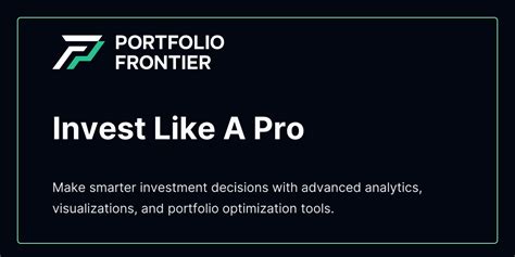 Finance Theory Tangency Portfolio Part 4 Portfolio Frontier