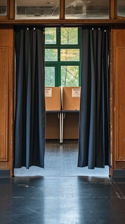 Free Voting Booth Privacy Image Download At Stockcake