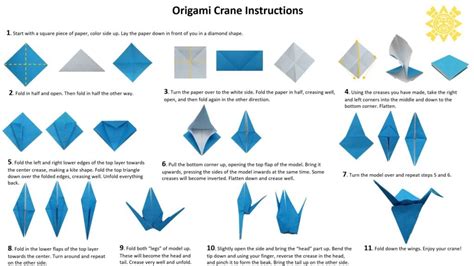 Origami Paper Size For Crane At Joan Dudley Blog