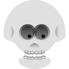 💀 Skull Emoji Copy And Paste Emoji Stock