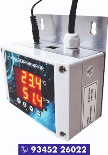 Indoor And Outdoor Lan Based Temperature And Humidity Alarm Monitor
