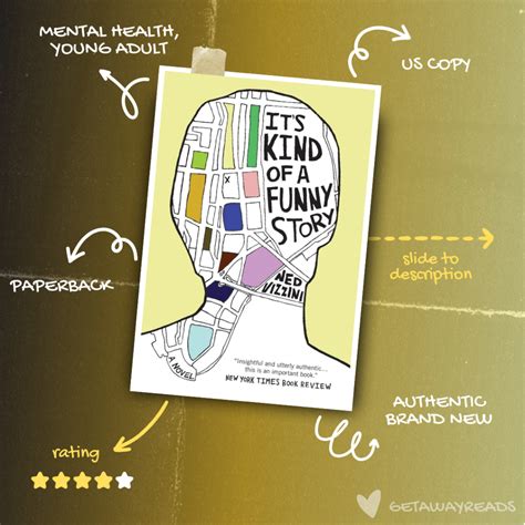 Its Kind Of A Funny Story By Ned Vizzini Paperback Shopee Philippines